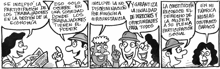 Referendo Constitucional Un Sí Consciente Y Decidido Historieta