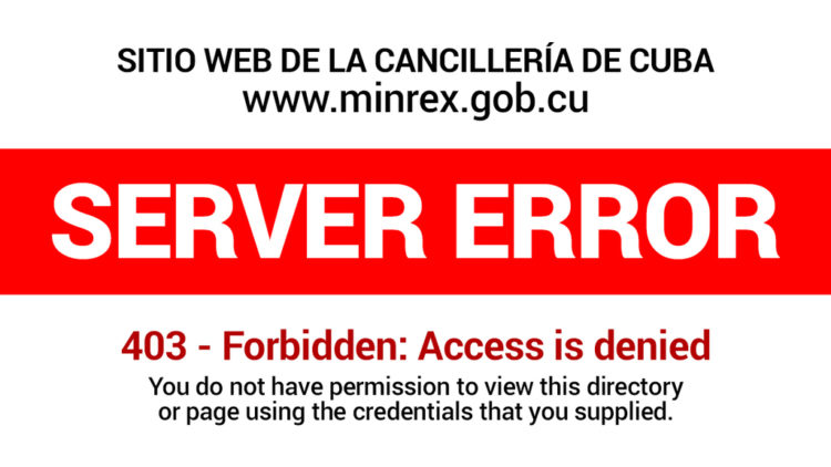 Denuncian ciberataques a sitios web de dos ministerios cubanos ...