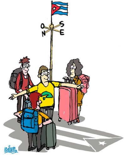 El último abrazo antes de emigrar • Trabajadores