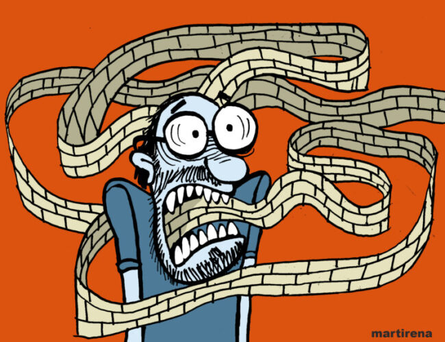 LA GUAGUA Verborrágicos argumentos de que no hay bloqueo • Trabajadores