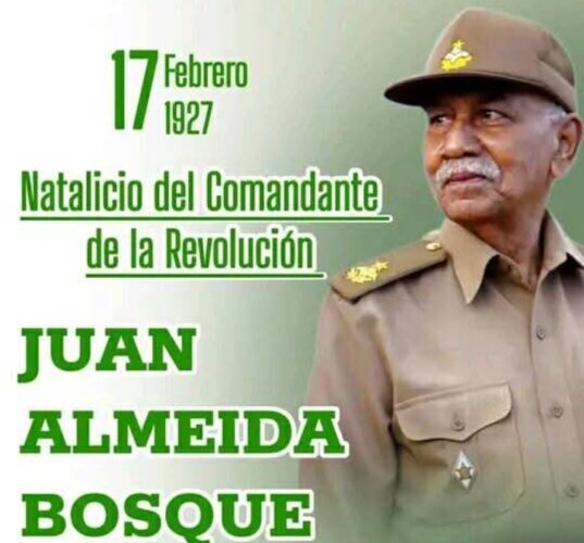 Recuerdan en Santiago de Cuba aniversario del natalicio de Juan Almeida ...