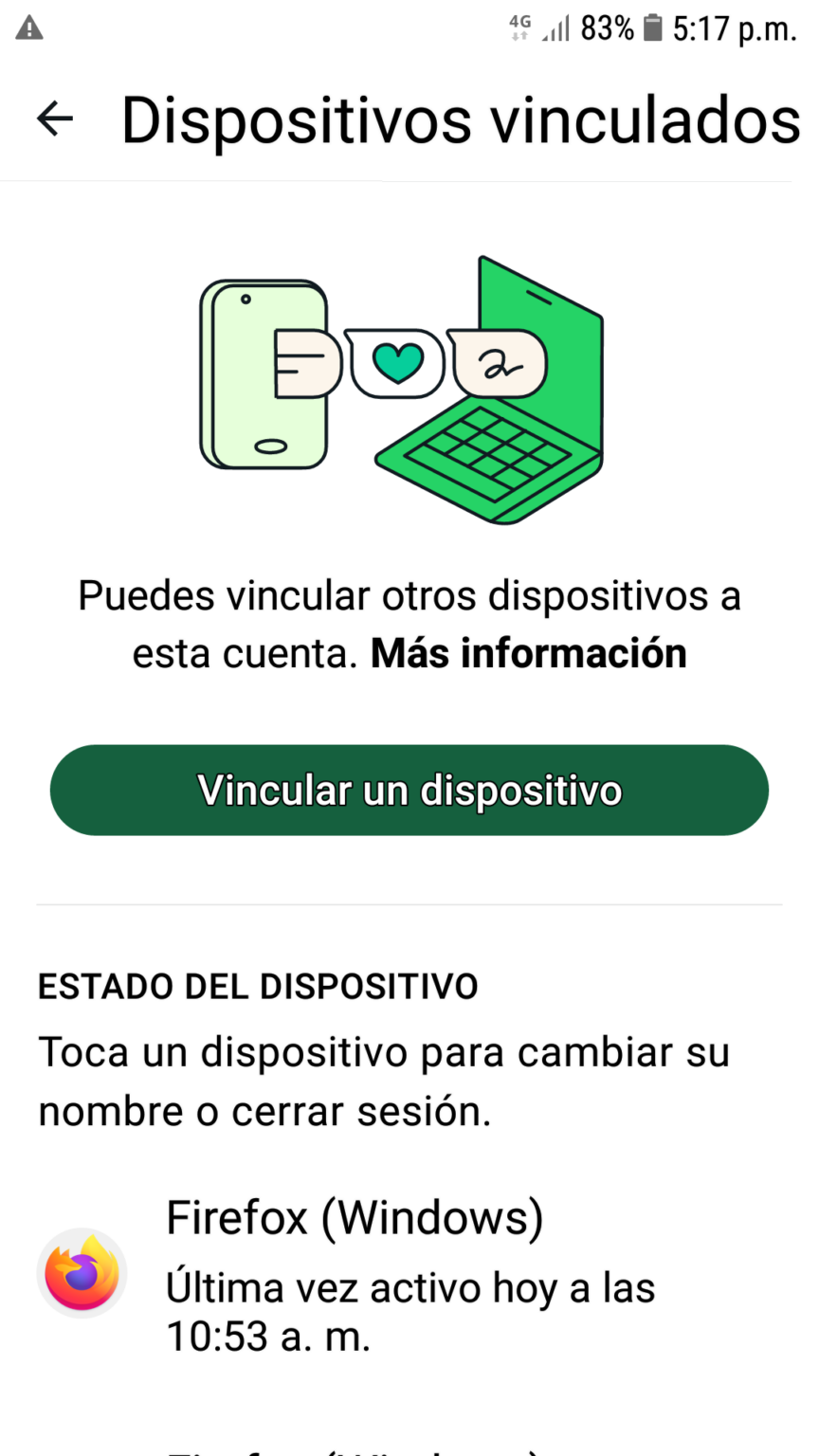 EN 500 CARACTERES: Revise si WhatsApp tiene vinculación no autorizada ...